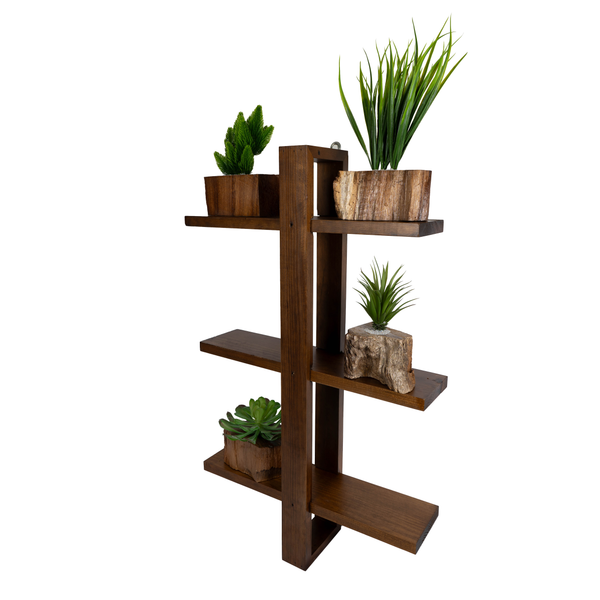 Repisa de Madera de Pino - 3 Desnivel – La Casa del Arbol